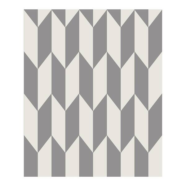 Advantage Roland Grey Arrow Wallpaper - 20.5 x 396 x 0.025 - Bed Bath ...