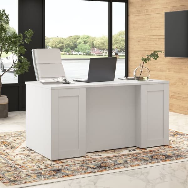Hampton Heights 60W x 30D Executive Desk by Bush Business Furniture ...