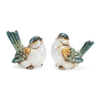 Terra Cotta Bird Figurine (Set of 6) - Bed Bath & Beyond - 40881180