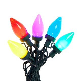 Kurt Adler 100 Lights Multi-LED C7 OPAQUE String Lights - Bed Bath ...
