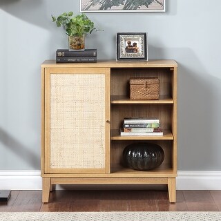 Simple Display Cabinet Base Cabinet with Open Shelves, Gallery Cabinet ...