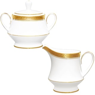 Crestwood Gold Sugar & Creamer Set - Bed Bath & Beyond - 41061828