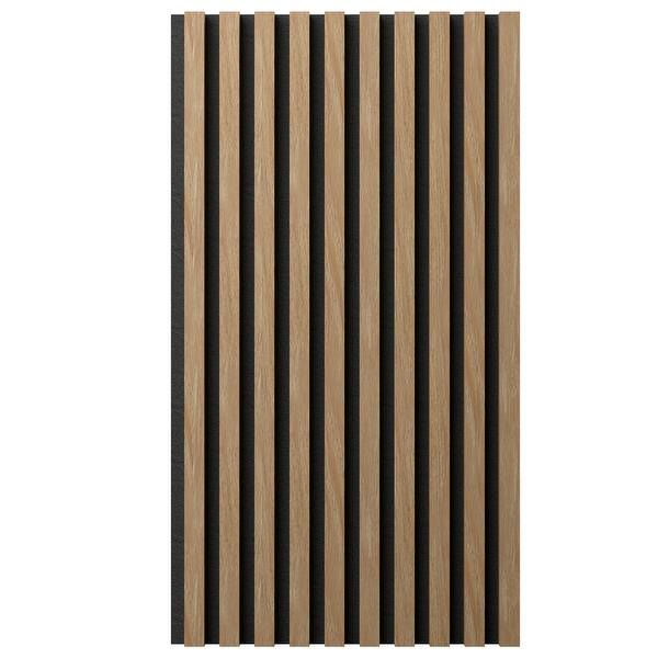 AcoustixPro Noise Cancelling Traditional Small Slat Wall Panel (2 Pack ...
