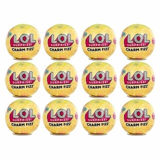L O L Surprise Series 3 Charm Fizz Mini 12Pk Yellow Bomb Ball Lol Doll ...