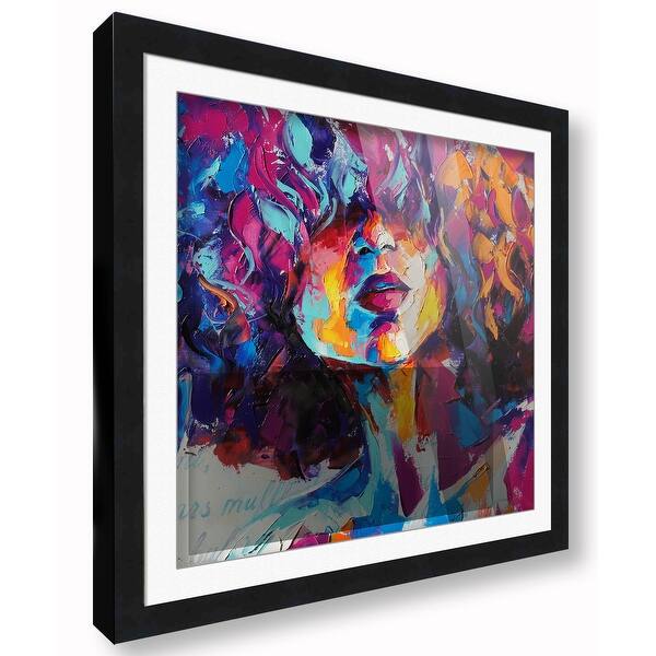 8x8 Frame Black Matted for 8x8 Picture or 11x11 Art Poster Without ...