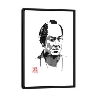 iCanvas "Bad Samurai Face" by Pechane Framed - Bed Bath & Beyond - 37137827