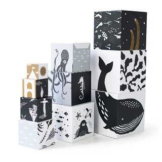 Wee Gallery Nesting Blocks - Ocean Animals Numbers - Bed Bath & Beyond ...