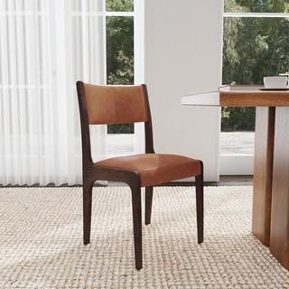 Classic Home Wayne Leather Dining Chair - Bed Bath & Beyond - 40531829