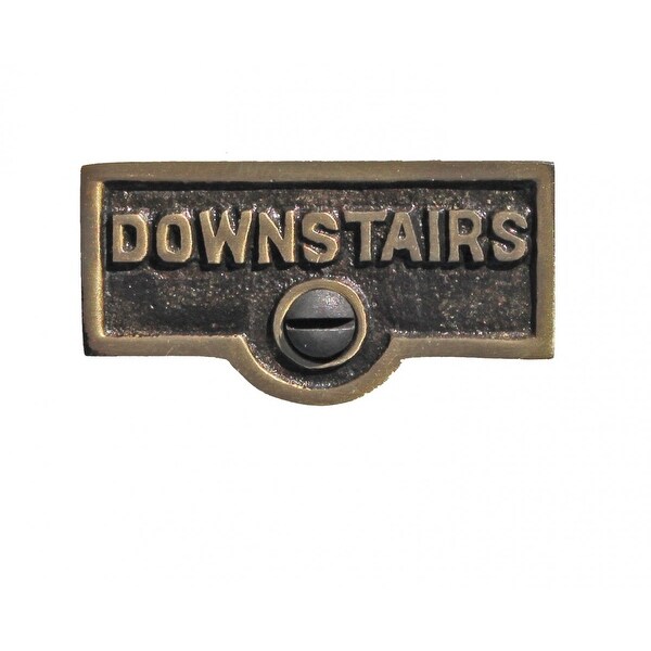 Chrome Brass FIREPLACE Name Signs Labels Switch Plate Tags Renovators ...