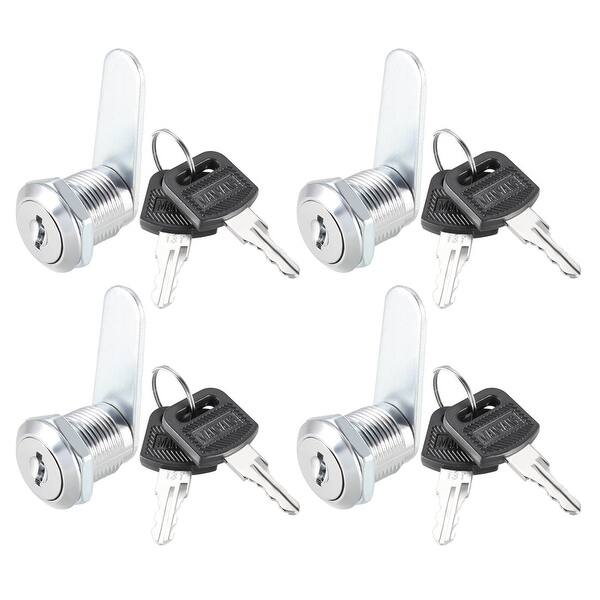 Cam Lock 20mm Cylinder Length Fits Max 1/2-inch Thick Panel 4Pcs - 20mm ...