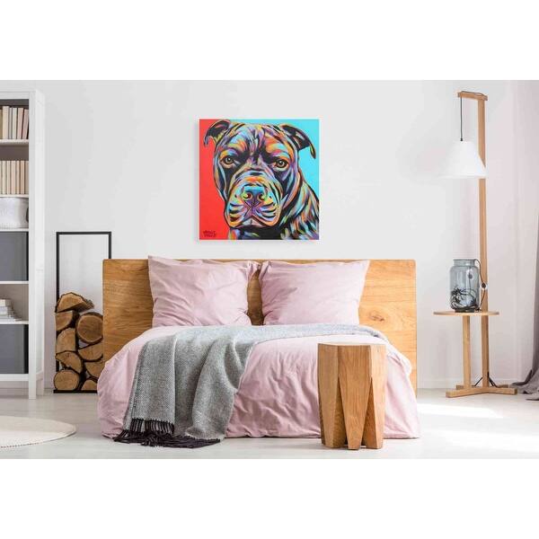 Epic Graffiti 'Canine Buddy III' by Carolee Vitaletti, Canvas Wall Art ...