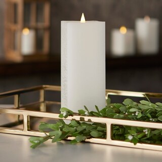 Classic Motion Flameless Square Candle 3x9 White - Bed Bath & Beyond ...