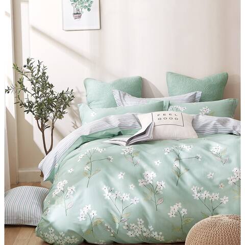 Bianca 100% Cotton Reversible Comforter Set - Overstock - 32563759