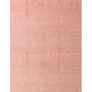 Ahgly Company Machine Washable Abstract Light Salmon Pink Area Rugs ...