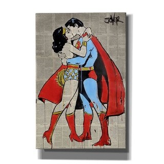 Epic Graffiti 'Super Love' by Loui Jover, Canvas Wall Art - Bed Bath ...