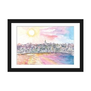 iCanvas "Nantucket Massachusetts Harbour Scene At Sunset" by Markus ...