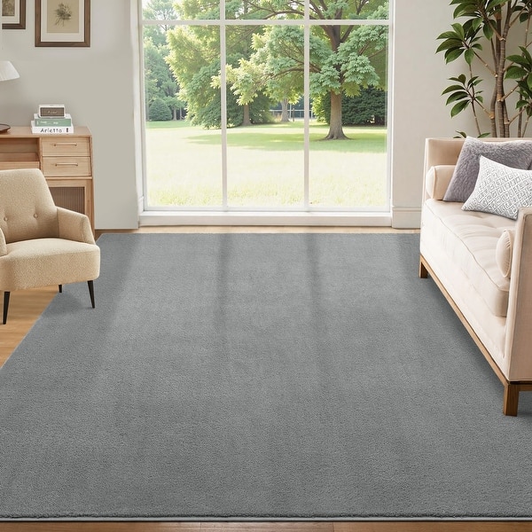gray solid color rugs