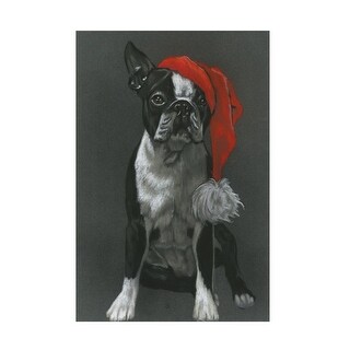 Barbara Keith 'Boston Pixie' Canvas Art - Grey - Bed Bath & Beyond ...