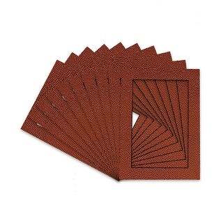 Pack of TEN 6x10 Mats Bevel Cut for 4x8 Photos - Acid Free Football ...