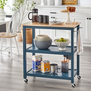 Simple Living Janelle Rolling Kitchen Cart - Bed Bath & Beyond - 36141367