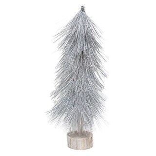Silver Pine Tree - Height – 15 in. - Bed Bath & Beyond - 40259904