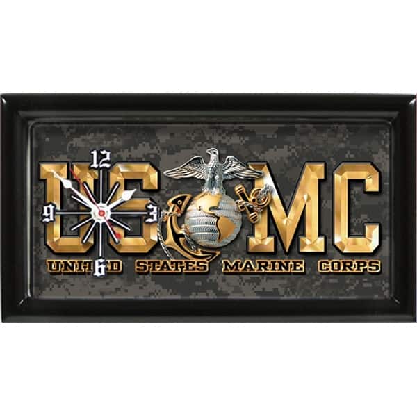 Usmc Clock - Usmc Letters - Bed Bath & Beyond - 39686276