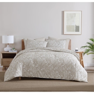 DESIGN STUDIO Turning Leaf Neutral Woven Matelasse Crinkle Jacquard ...