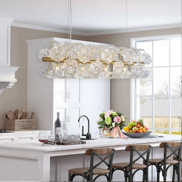 rectangular dining room lighting