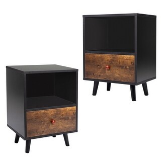Practical Entry Table Coffee Table, Office Storage Cabinet with Open ...