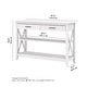 Key West Console Table with Drawers and Shelves by Bush Furniture - Bed ...
