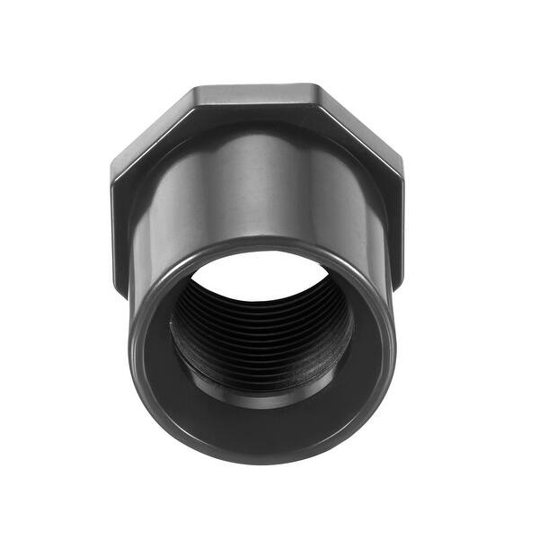 3/4NPT Female UPVC Pipe Fitting 1"x3/4" Socket Joint Coupling Adapter ...