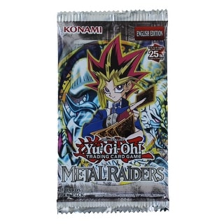 Yu-Gi-Oh! TCG: 25th Anniversary Metal Raiders Booster Pack - Bed Bath ...