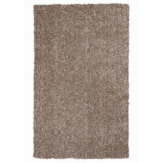2'x4' Beige Heather Indoor Shag Rug - 2' x 3' Oval - Bed Bath & Beyond ...