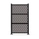 HighlanderHome Freestanding Modular Metal Privacy Screen, 4FtX 6Ft ...
