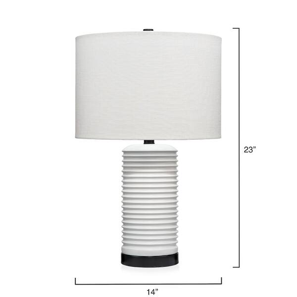 Alden Decor Mabel Resin Table Lamp - 23 - Bed Bath & Beyond - 36536677