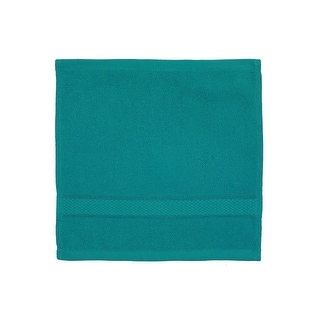 Nova Wash Cloth 12" X 12" Teal - Set of 6 - Bed Bath & Beyond - 42183034