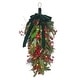 Magnolia Leaf, Eucalyptus, and Berry 30in Swag, Pre-Lit with 35 LED ...