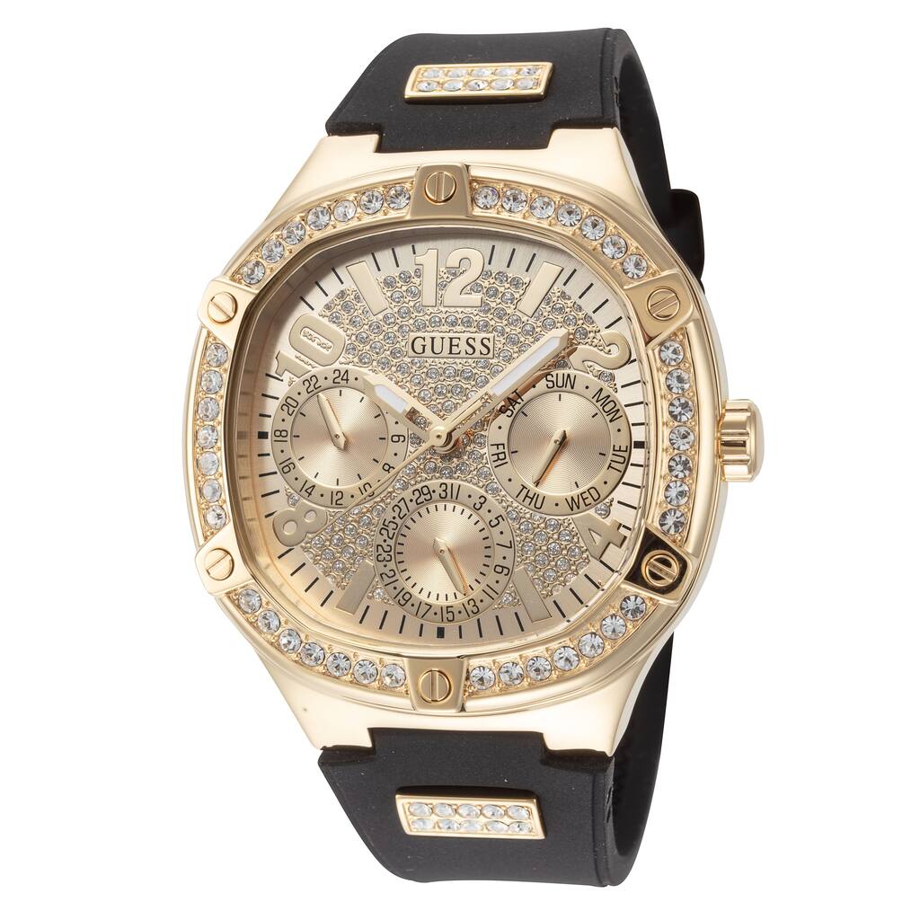 Guess Women's Duchess Gold Dial Watch - GW0619L2 - One Size - Overstock ...