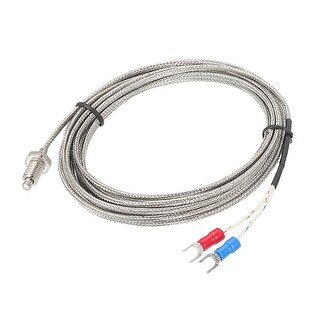 K Type Temperature Sensor M8 Thermocouple 4m 0 to 800°C(32 to 1472°F ...