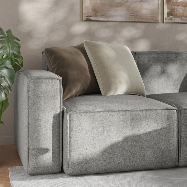 Contemporary Modular Sectional Sofa Left Side Chair with Armrest - Bed ...