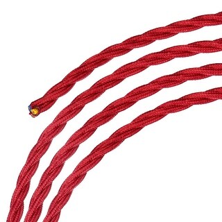 Twisted Cloth Covered Wire 3 Core 18AWG 3.0m/9.84ft,Electrical Cable ...