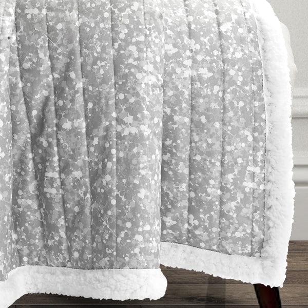 glitter throw blanket
