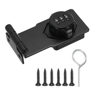 Cabinet Combination Lock, 90 Degrees with 3 Digit Password for Cabinet ...