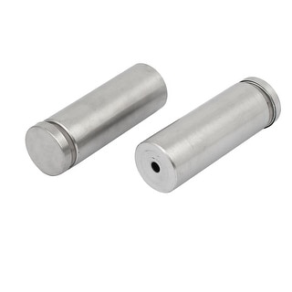 Unique Bargains25mmx70mm Stainless Steel Glass Table Spacers Standoff ...