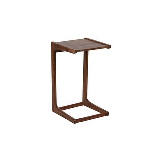 Porter Designs Portola Transitional Solid Acacia Wood C-Table, Brown ...