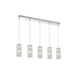Arabella 40 Inch LED Pendant, Rectangular - 40" - Bed Bath & Beyond ...