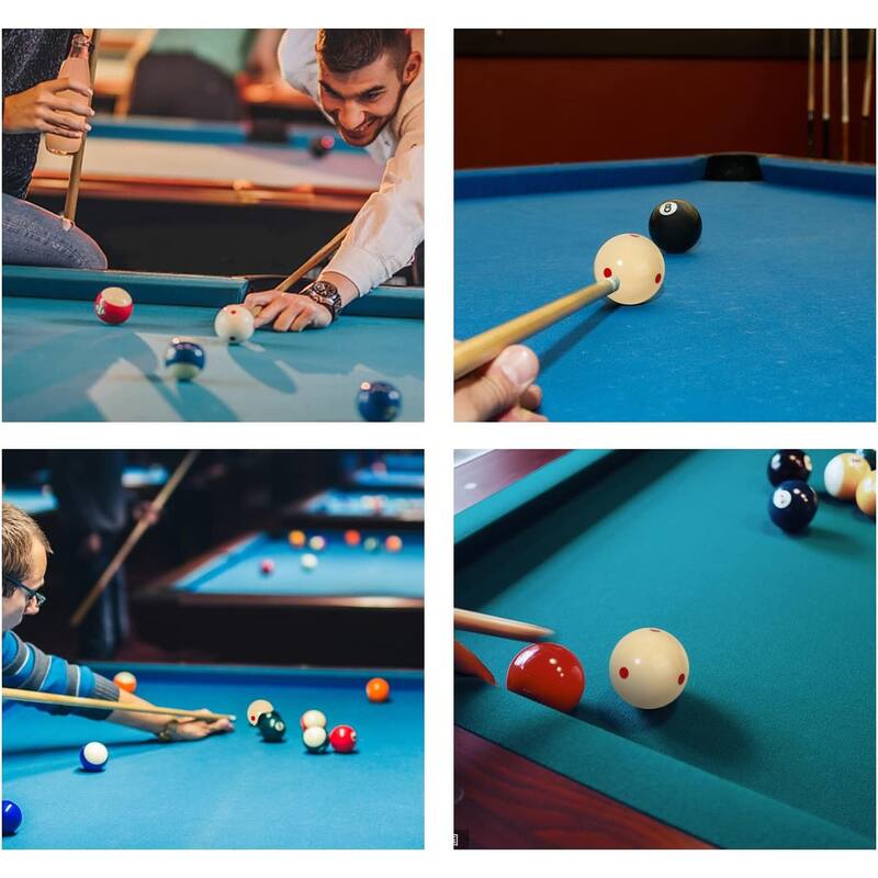 GSE™ 2-1/4"" Regulation Size Billiard Pool Cue Balls. Pro-Cup Practice ...