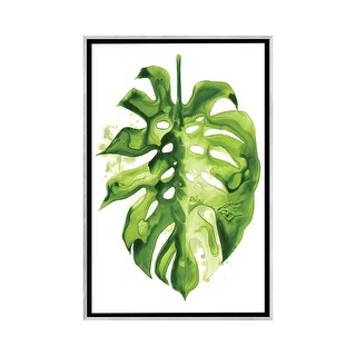 iCanvas "Monstera II" by Grace Popp Framed - Bed Bath & Beyond - 37699752