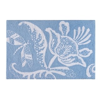 Colonial Williamsburg 2'0" x 3'0" Eliza Lace Blue Hooked Rug - 2' x 3 ...