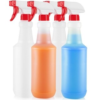 Zulay Kitchen Cleaning Spray Bottles For Cleaning Solutions 16oz 4 Pack ...